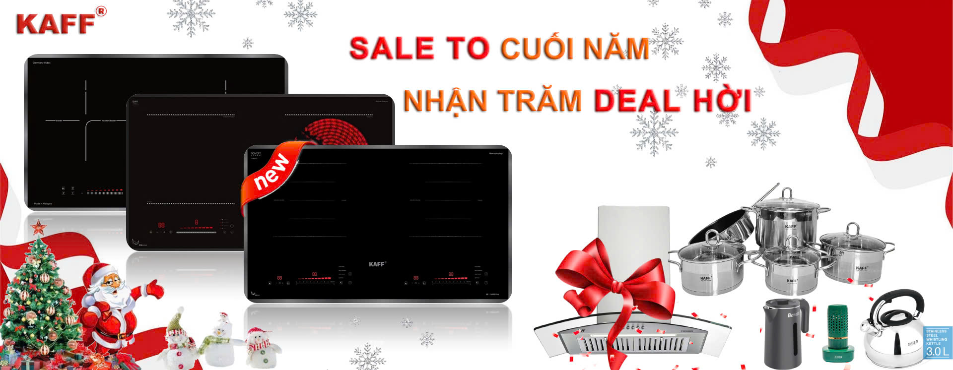 Bếp Từ | Bếp điện từ | Bếp Hồng Ngoại KAFF Nhập Khẩu Chính Hãng CK Đến 50%